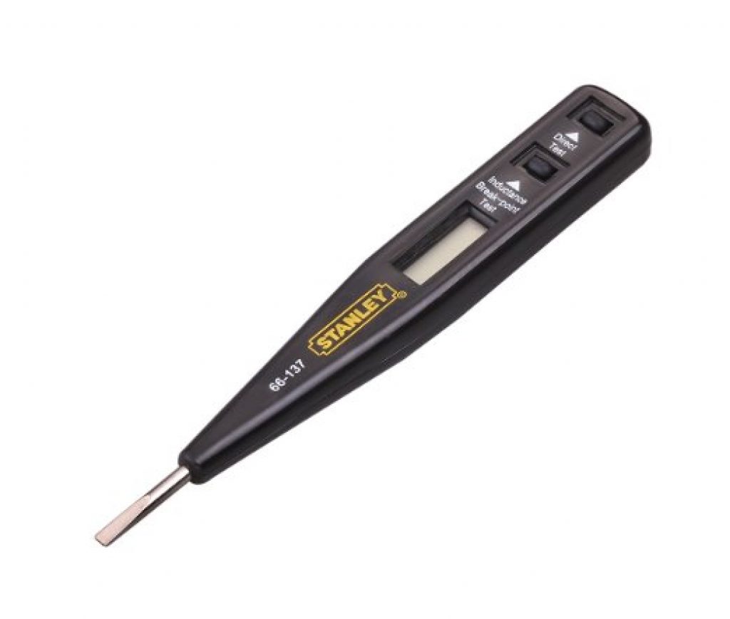 Stanley Digital Tester (Yellow and Black) - OMGTricks