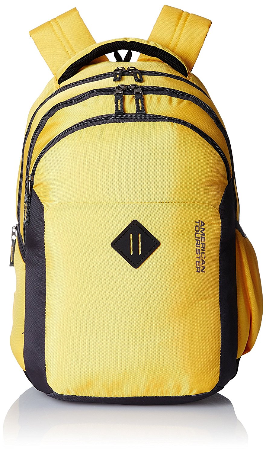 American Tourister 27 Lts Comet Yellow Laptop Backpack - OMGTricks