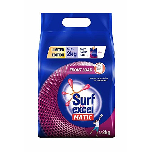 Surf Excel Matic Front Load Detergent Powder - 2 kg bag - OMGTricks