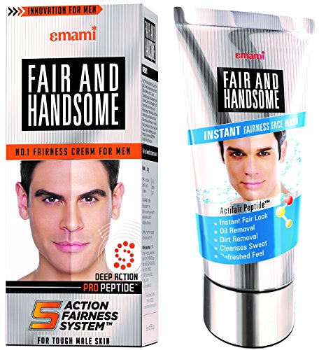 Emami Fair and Handsome Fairness Cream for Men, 60g with Fair and ...
