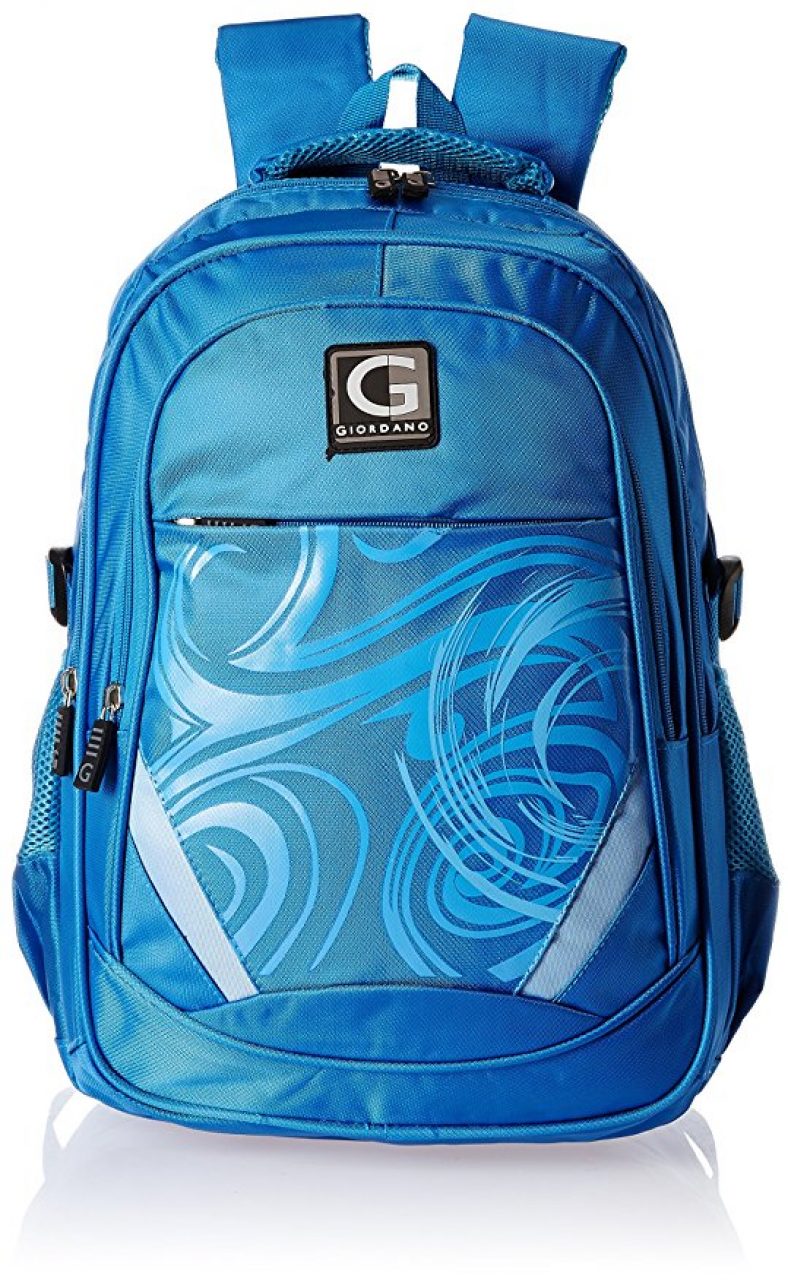 Giordano 27 Ltrs Blue Laptop Backpack (GD6340SBL) - OMGTricks