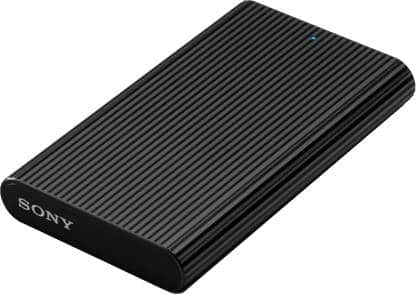 Sony 480 GB Wired External Solid State Drive (Black, Mobile Backup ...