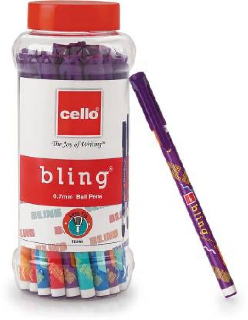 Cello Bling Techno Ball Pen (Pack of 25) - OMGTricks